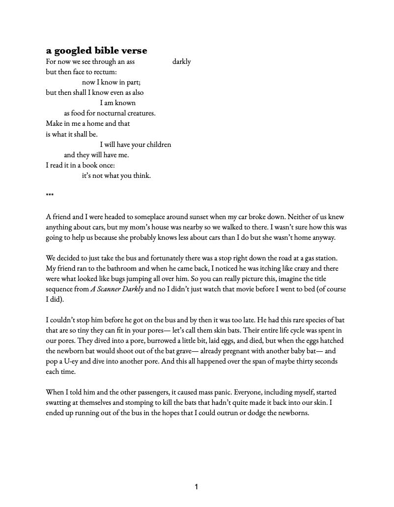 a googled bible verse